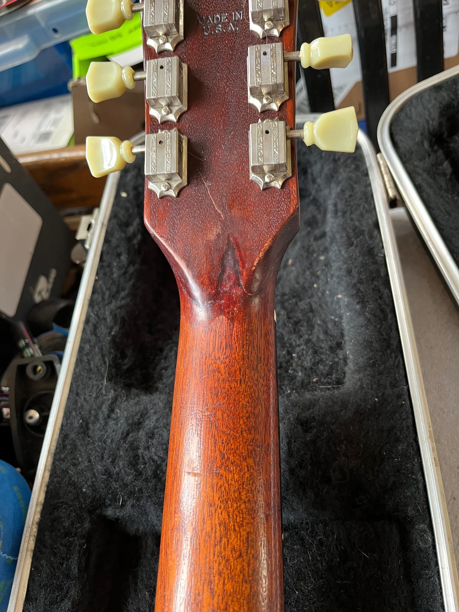Gibson Sg Neck Snap Repaired Its Your Guitar